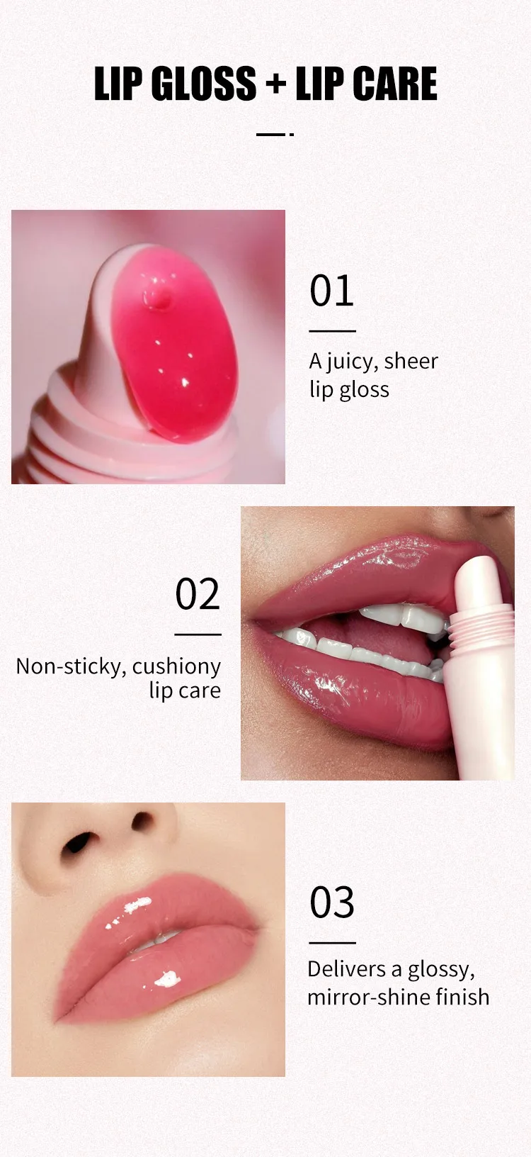 Jelly Lip Stain - Long Lasting Moisturizing Lip Balm