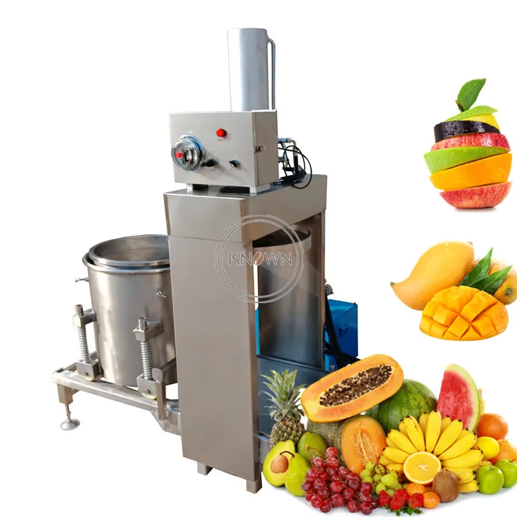 Oem Commercial Hydraulic Fruit Vegetable Cold Filter Press Juice ...