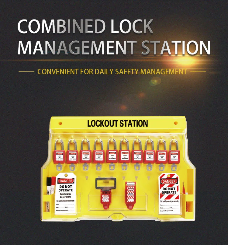 Lockout Tagout Stations And Cabinets Boxes - Buy Portable Stations ...