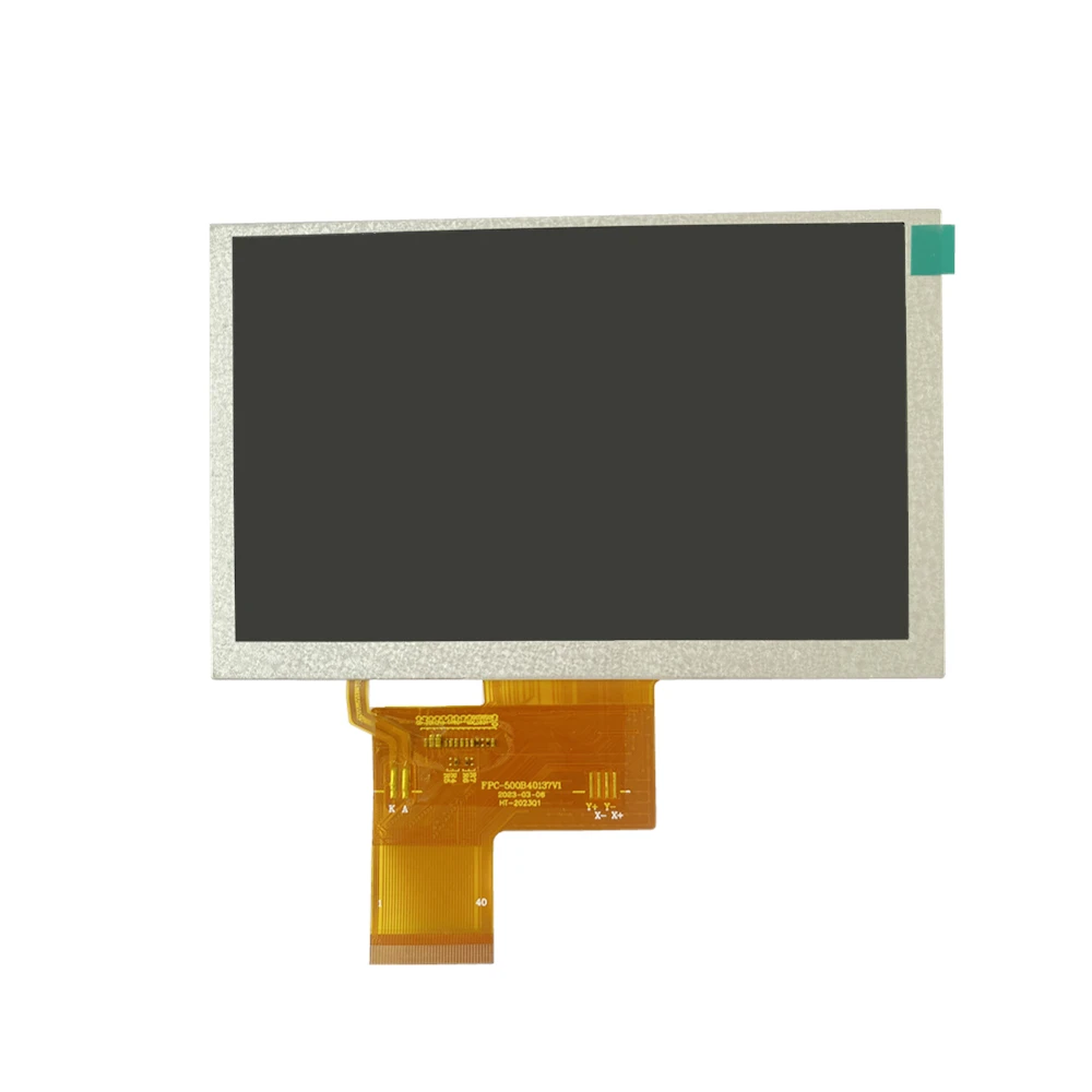 Chijie 5 Inch Tft Lcd Display Module With Usb Touch And Driver 800*480 ...