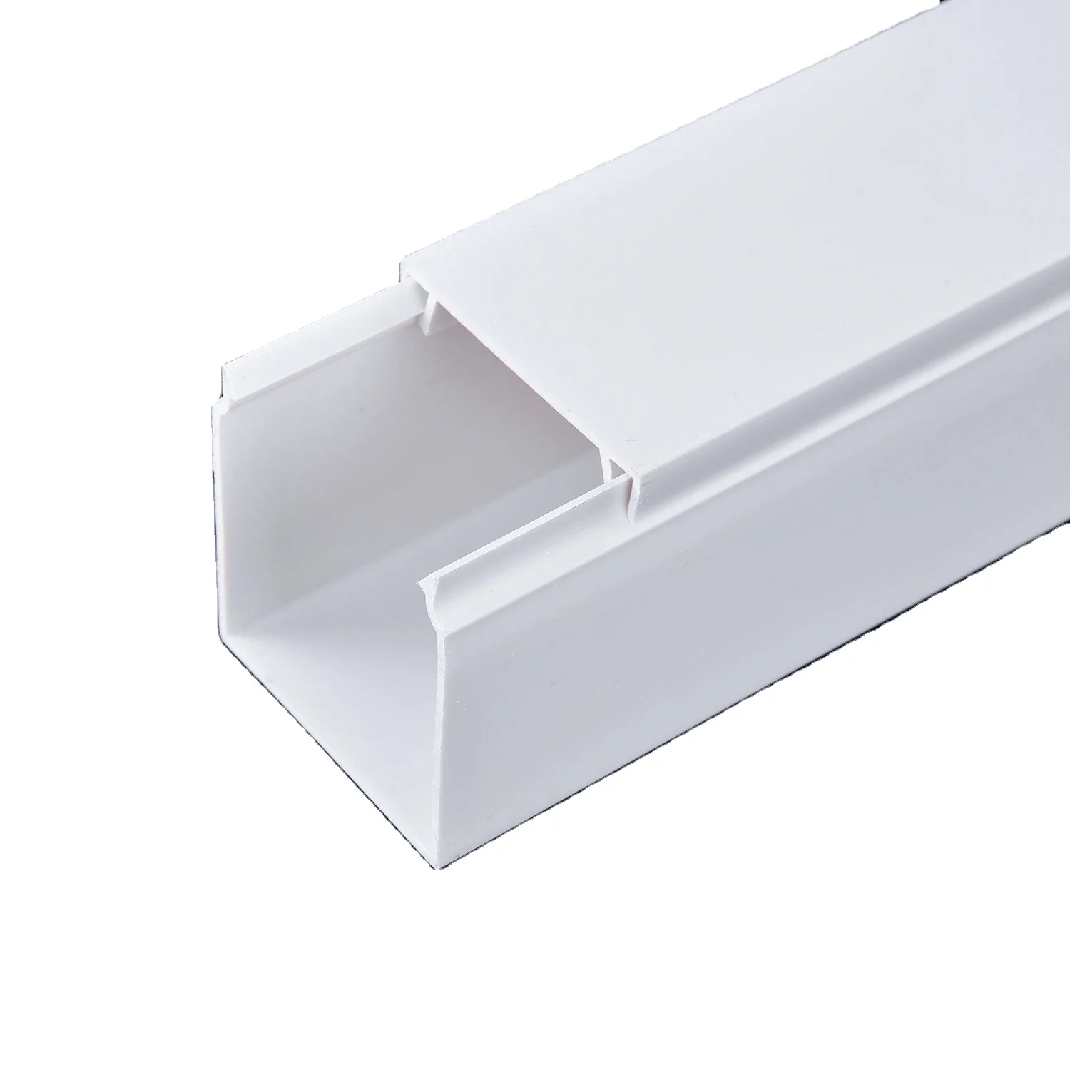 White Upvc Wire Duct Cable Cover - Buy Wire Duct wire Cover cable Cover ...