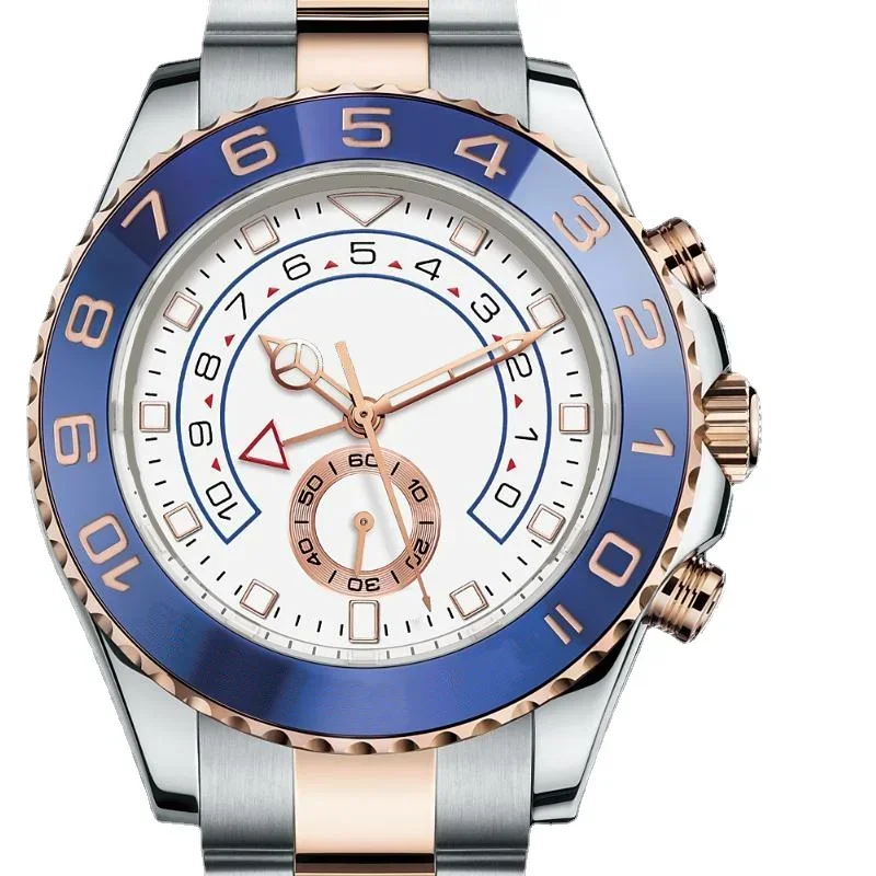 Luxury Men's Automatic Mechanical Watch Ring 44mm With 904l Stainless ...