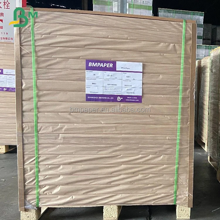 Thick Uncoated Offset Printing Paper 350gsm 400gsm For Paper Card - Buy ...