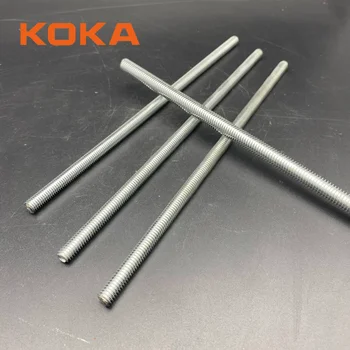 Din975 M8 M10 M20 Carbon Steel Galvanized Threaded Rod - Buy Threaded ...
