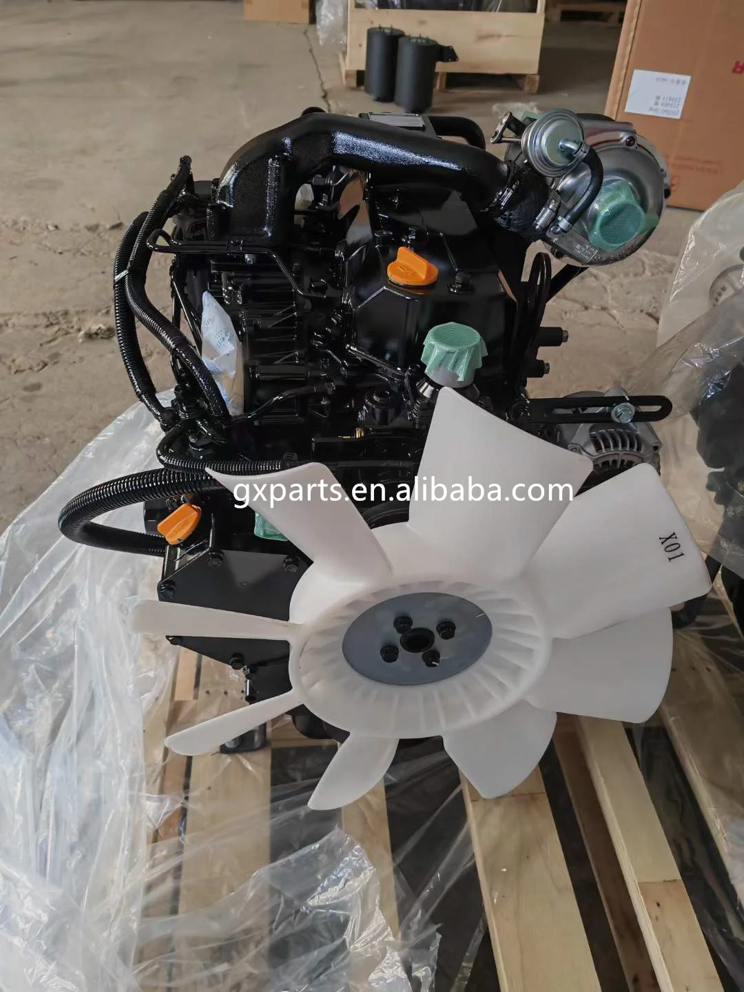 4tnv98 Diesel Engine 4tnv98t Engine Assembly For Yanmar Machinery Parts ...