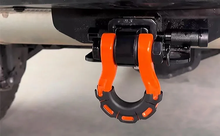 5 Aluminum 2" Forged Hitch Hitch Link Receiver Shackle Mount 2 Inch ...