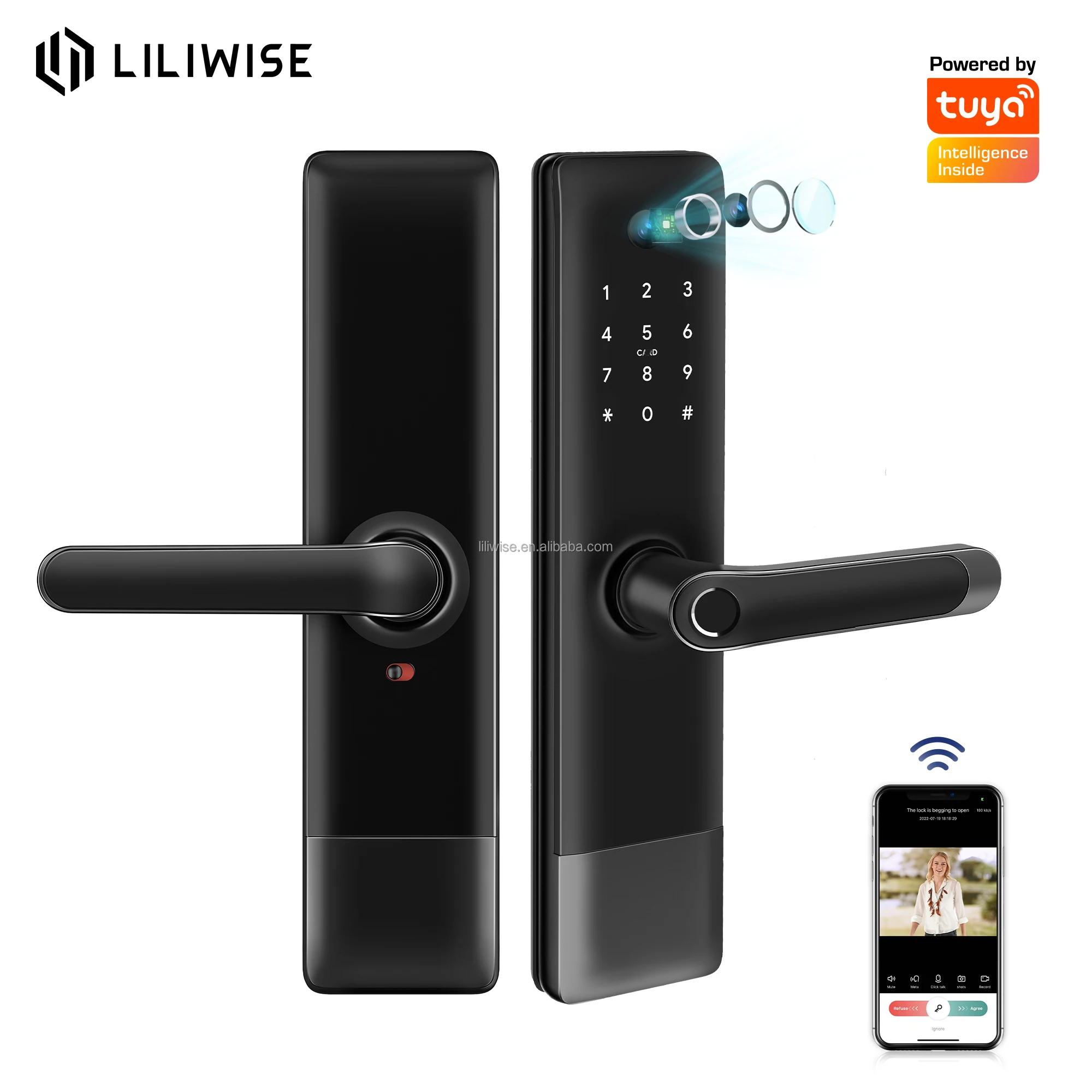 Liliwise Smart Door Lock - Secure Your Home Efficiently
