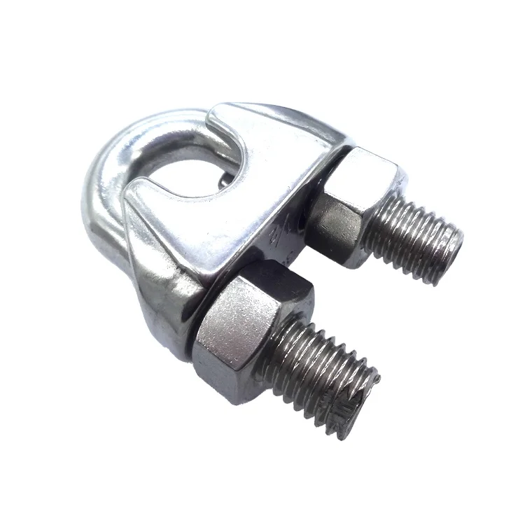 2pcs M20 Wire Rope Clamps Stainless Steel 304 U-type Wire Rope Clip ...