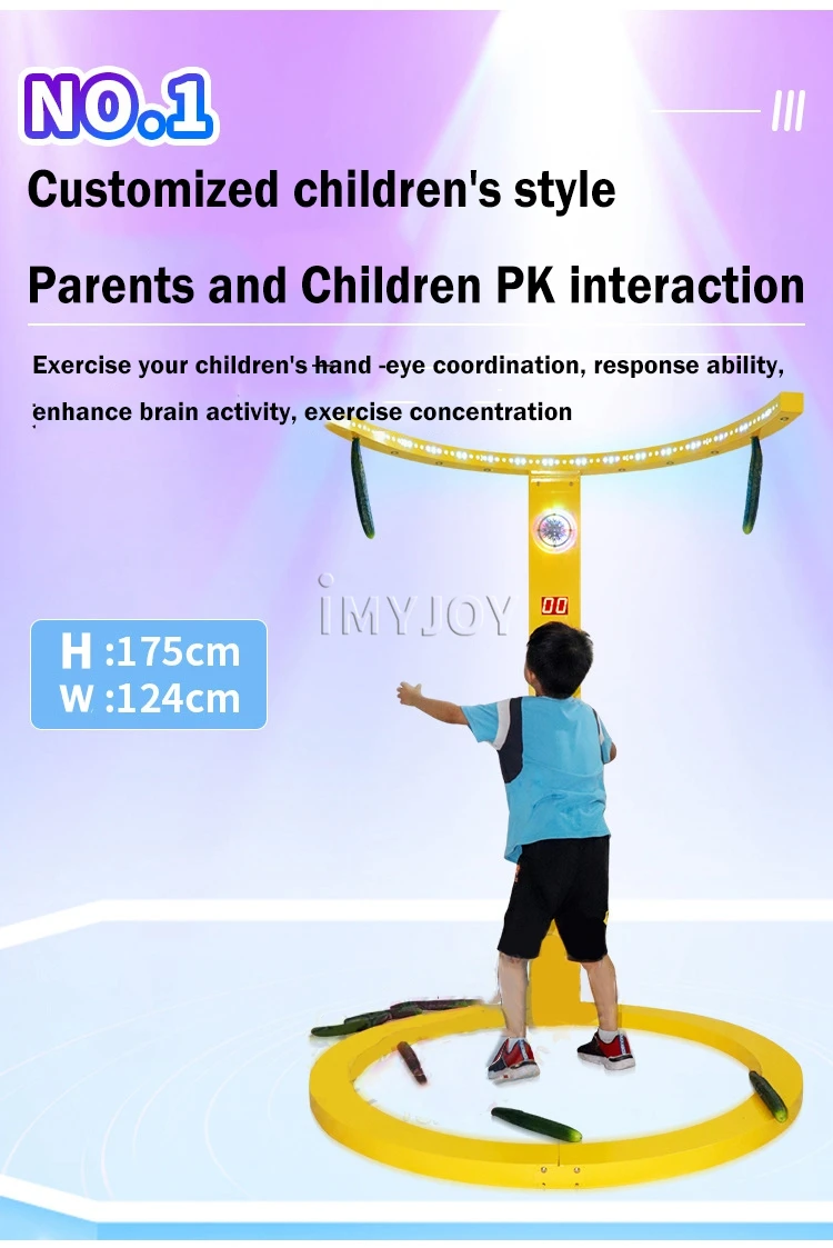 Fast Reaction Catch Stick Game Kit - Challenge Coin Operated