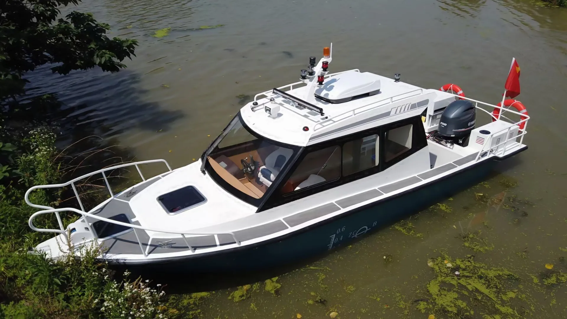2021 MS Aluminium Speed Boat - 8.5m Patrol Boat with 150hp