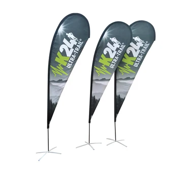 Teardrop Flag Event Business Marketing Outside Banner Teardrop Flag ...