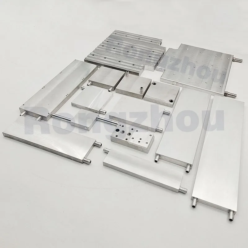 Custom Aluminium Liquid Water Cooling Cooled Block Radiator