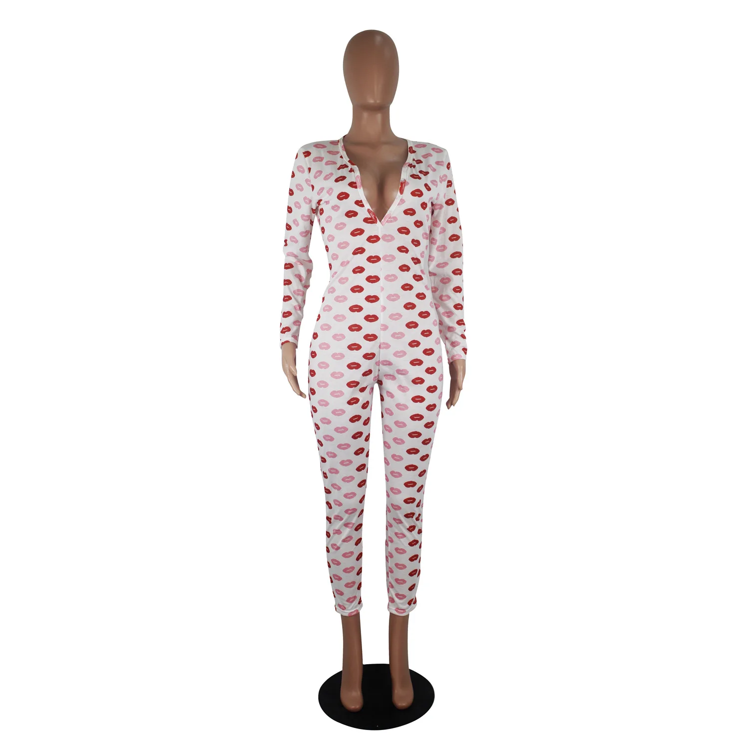 New Design Mommy And Me Pajama Womens Sexy Valentines Plus Size 5xl Onesie For Pajamas With Butt
