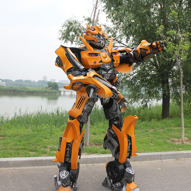 Robot Costume Giant Life Size Realistic Bumblebee Suit For Party ...