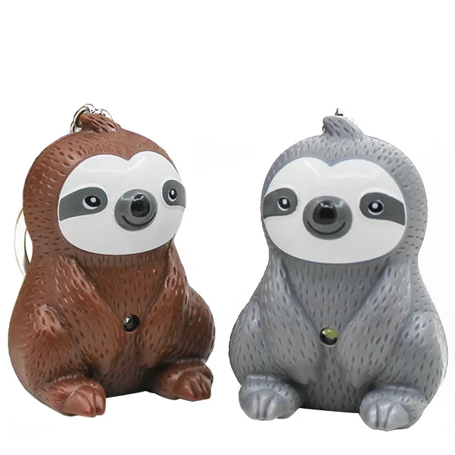 Anime-style Promotional Gift Iron Metal Plastic Keychain Led Flashlight ...