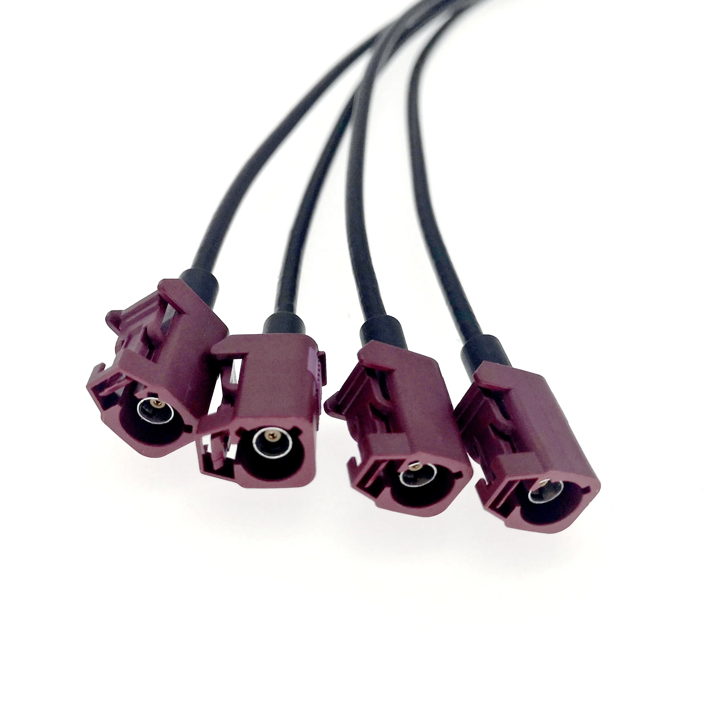 Yj 4pin Mini Fakra Mate-ax Female F Code To Fakra Female D Code Car ...