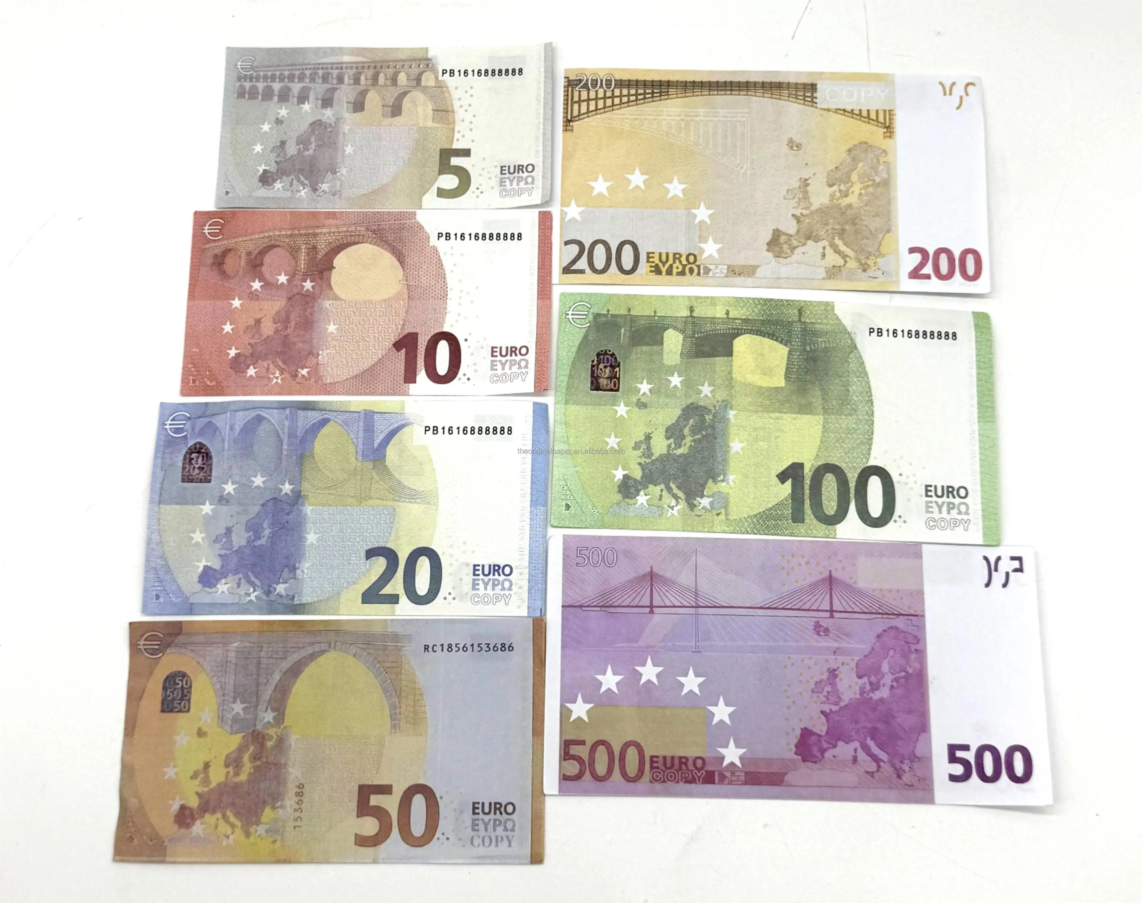 High Quality Prop Money Euro - Perfect for Party Decor