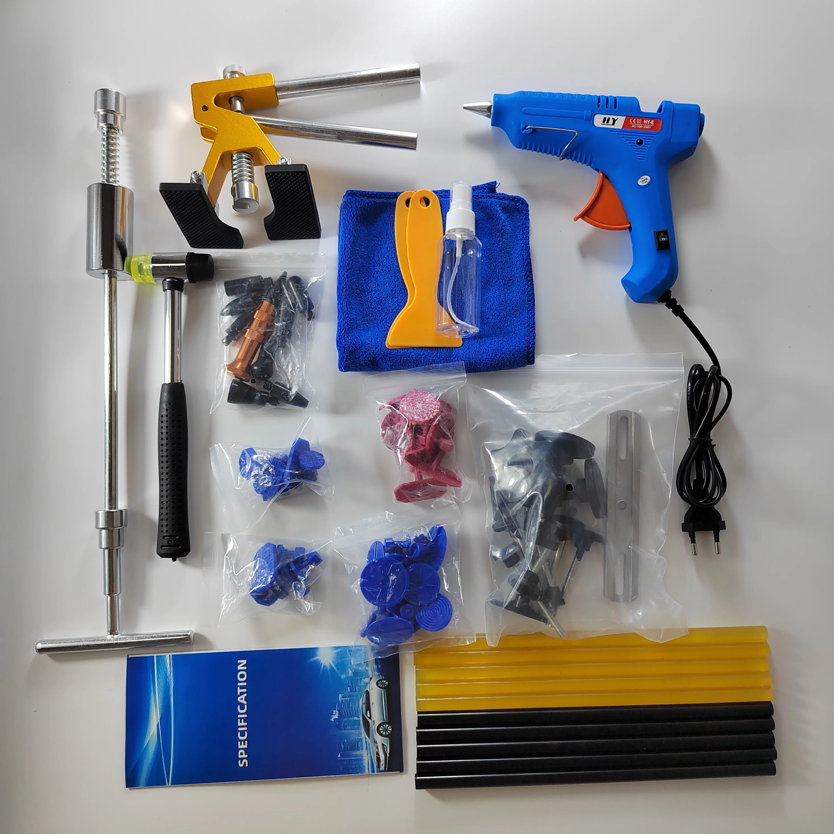Professional Paintless Dent Repair Kit, 78pcs Tools with Heat Glue ...