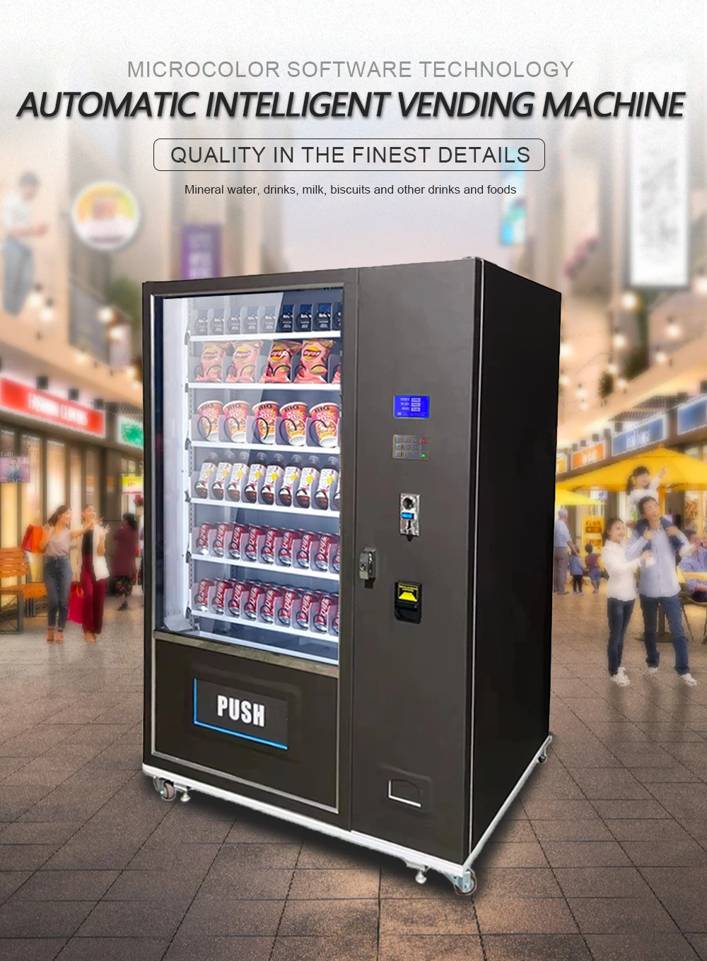 24 Self-Service Touch Screen Smart Grave Candle Vending Machine for ...