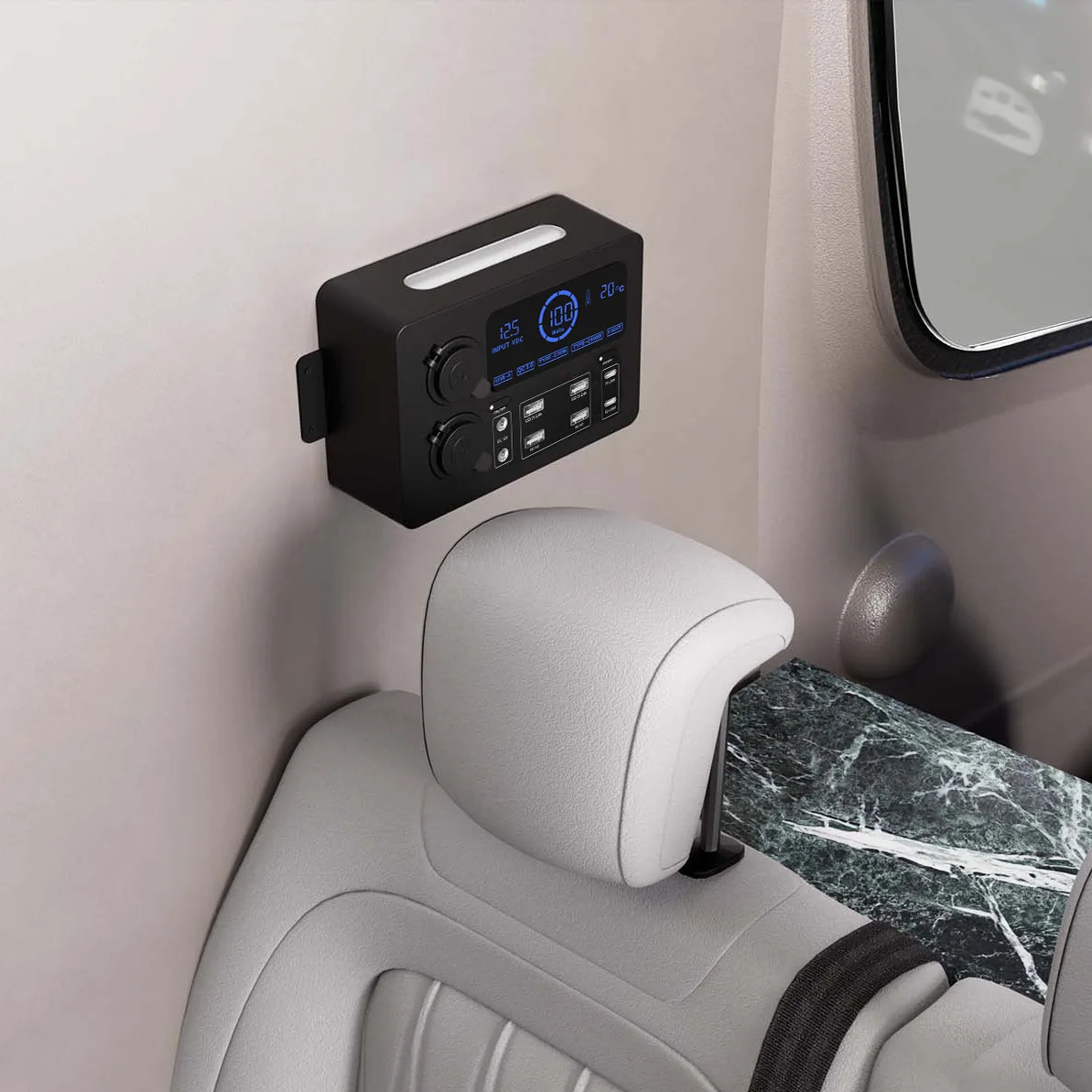 4wd 12v Power Control Box With 50a Anderson Plug - Buy 12v Power ...