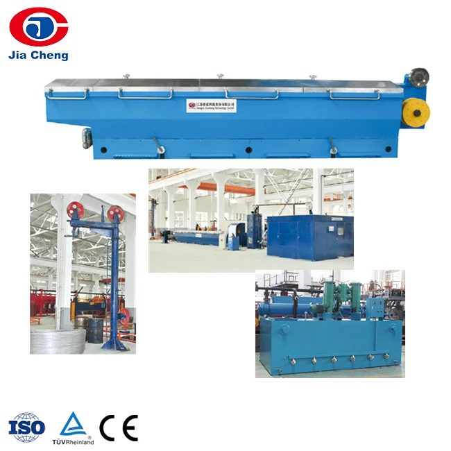 JIACHENG LHD450/13 Aluminium Wire Drawing Machine - High-Speed Nail ...