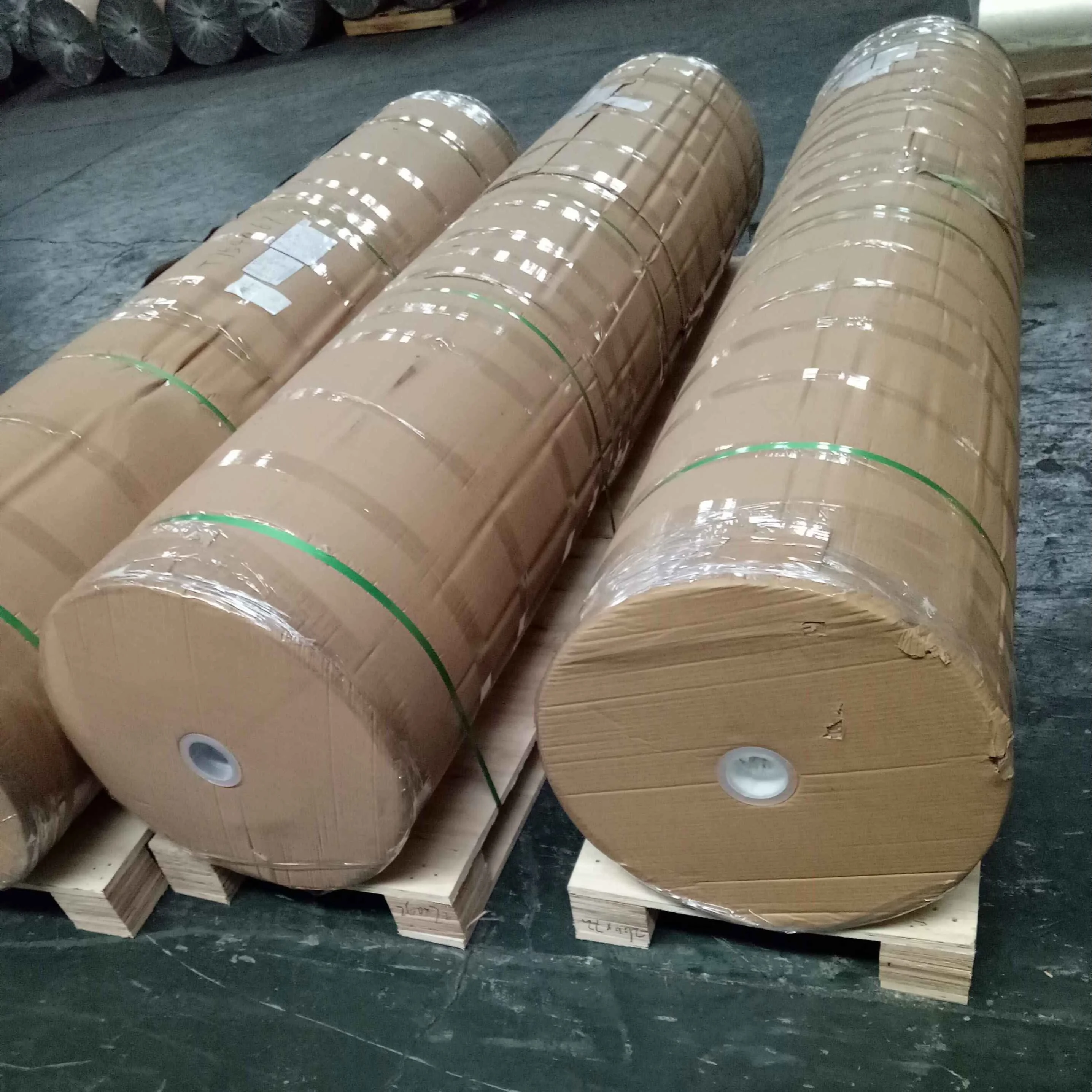 12 Micron Pet / Polyester Mylar Film Transparent Single Or Double Side ...