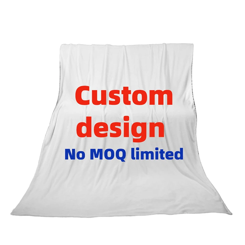 Custom Printed Blankets - Fun Cartoon Designs for Fall/winter
