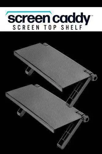 Single-tier Square Office Organizer Tv Screen Storage Rack Wireless ...