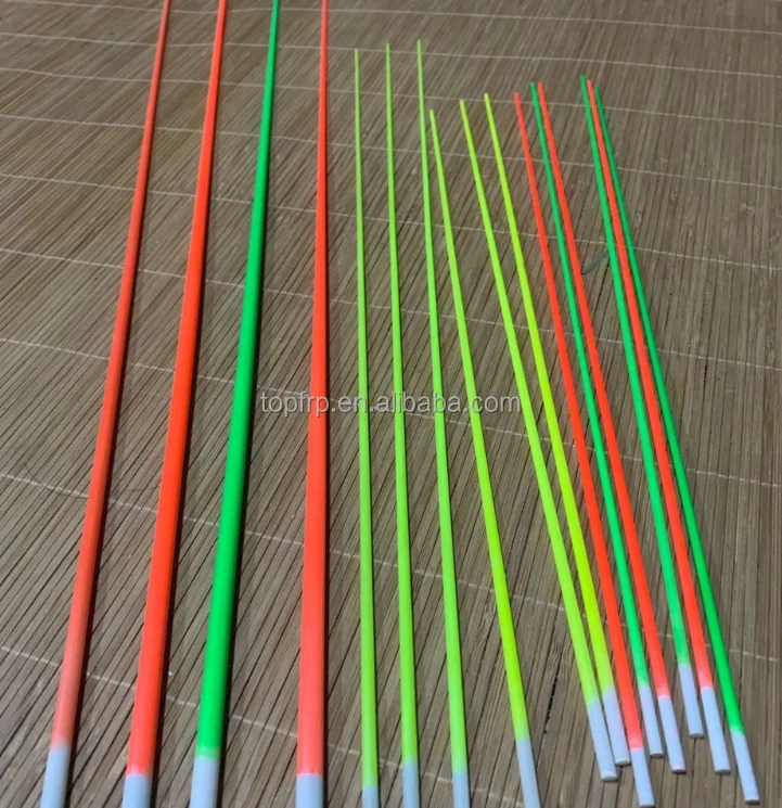 Customized Grinding Tapered Shape Fiberglass Rod Tip Rod