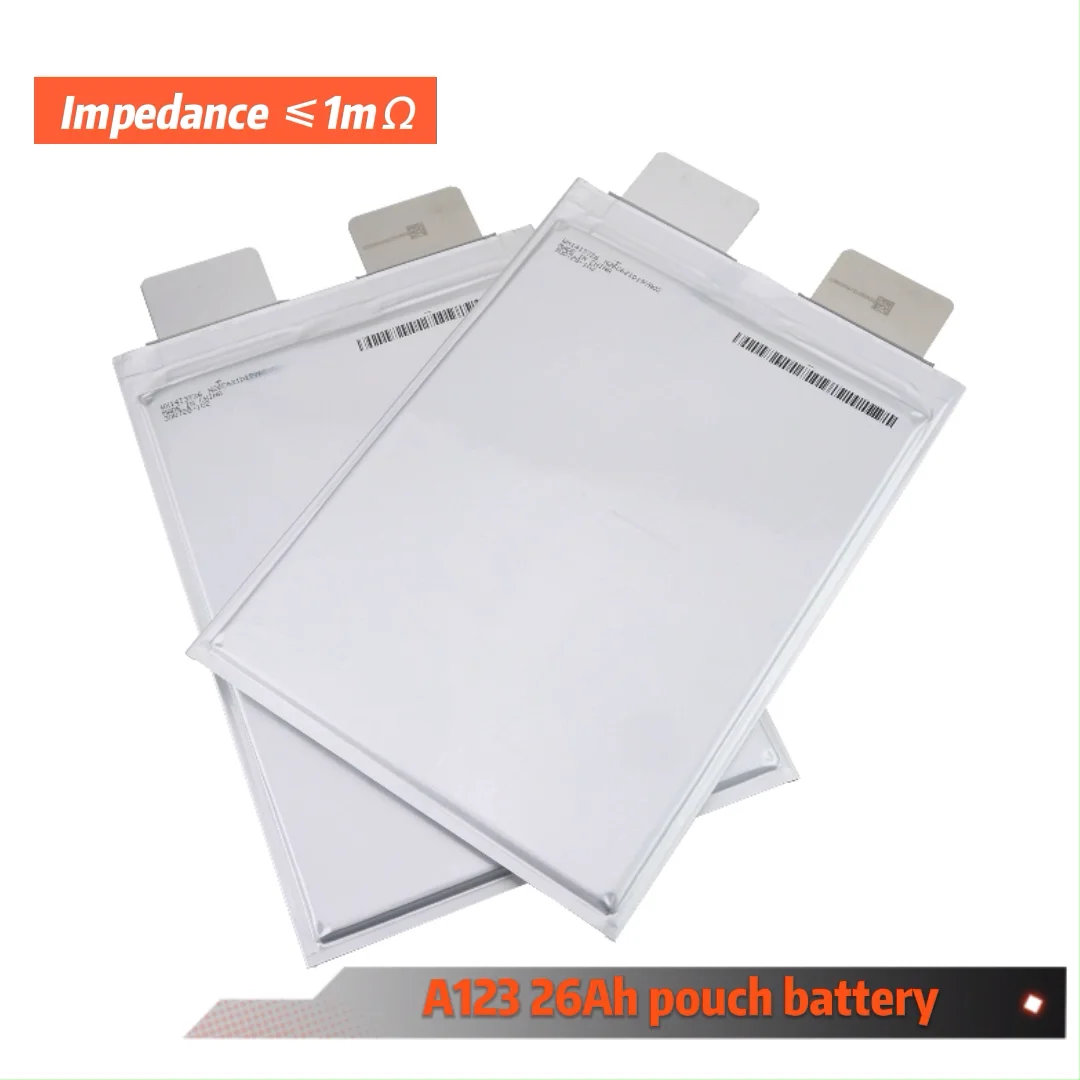 6c Grade A Cells Nmc Pouch A123 System Battery 3.7v 26ah - Buy Grade A ...