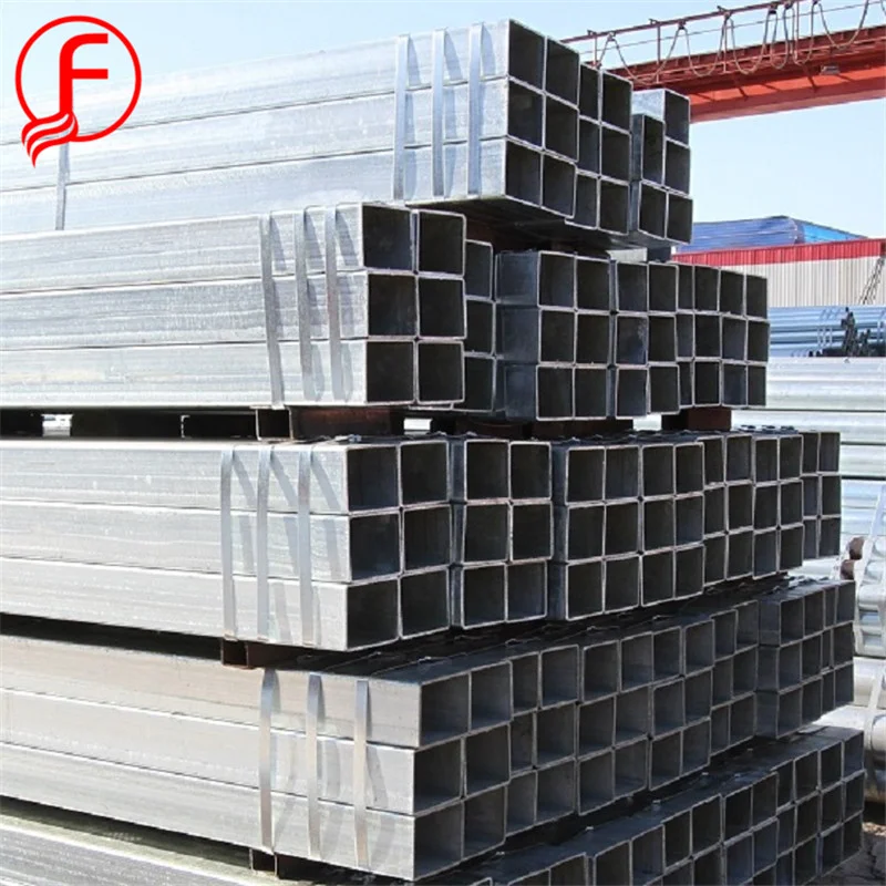 Faco Metal Hollow Section Pre Galvanized Rhs Shs Tube 1.2mm 20x40 ...