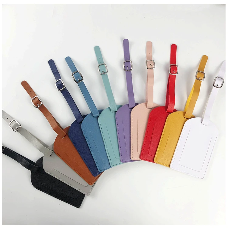 Custom Logo Blank Sublimation Travel Luggage Name Tag Luxury Airplnne ...