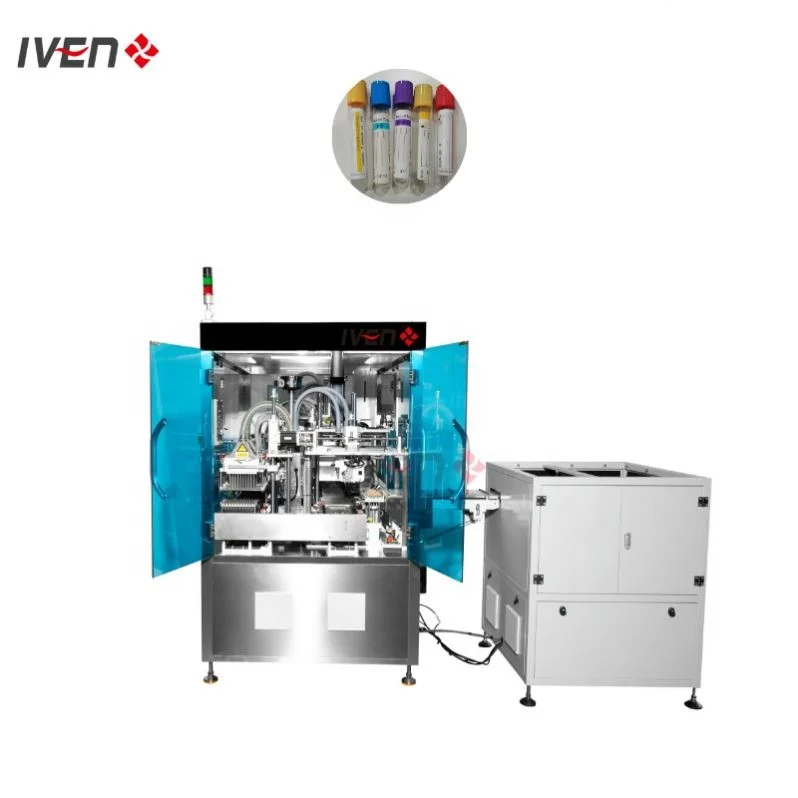 Blood Test Tube Assembly And Labeling Machine With High Speed - Buy ...