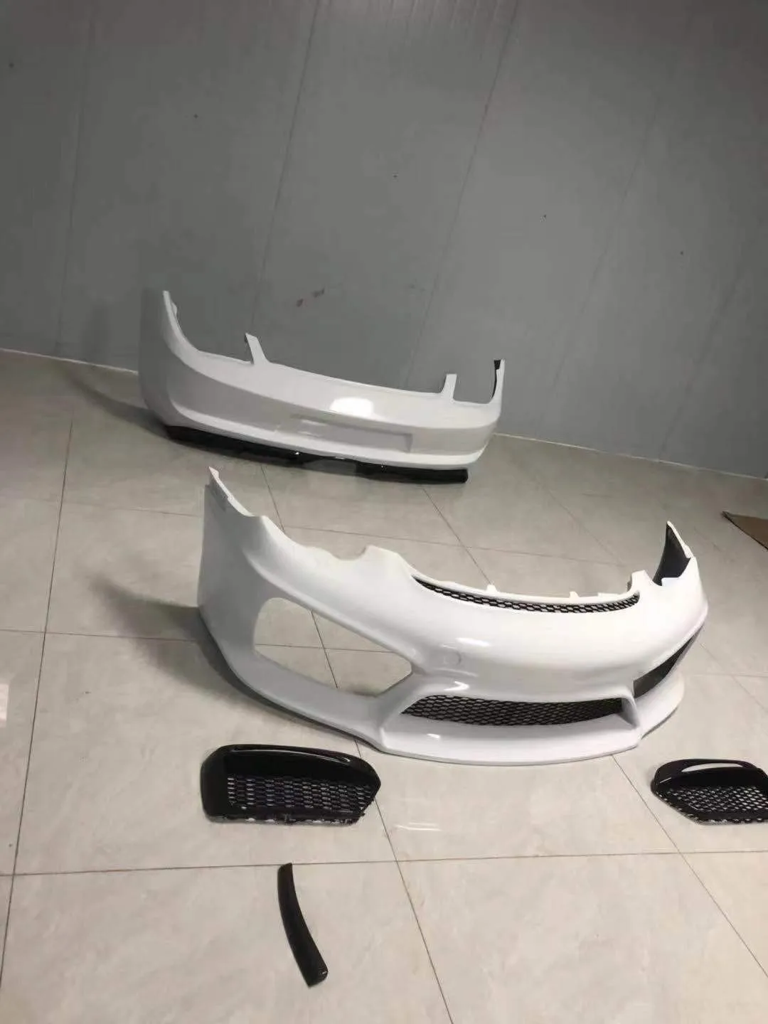 Full Bumper Body Kit For Porsche 987.2 Cayman Boxster Update To Gt4 ...