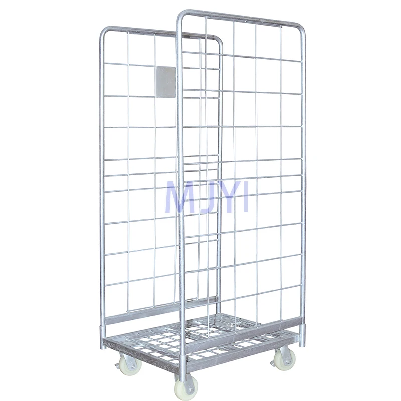 Foldable Warehouse Logistic Roll Container Cage - Buy Roll Container ...