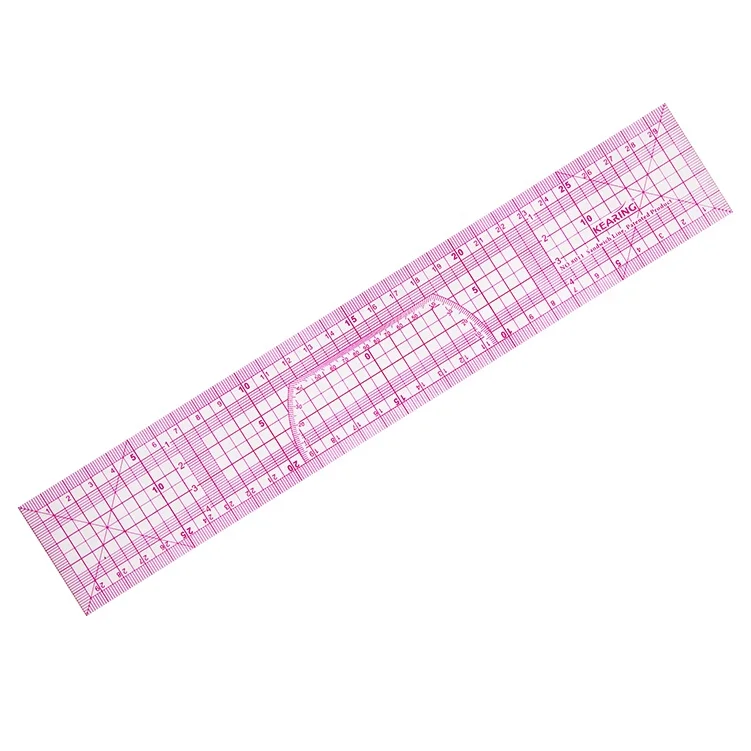 Kearing Flexible Transparent Plastic Pattern Grading Ruler 30cm with ...