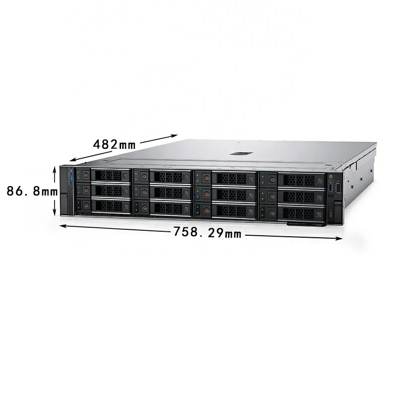 Poweredge R640 R650 R740 R750 R940 Hosts Network Nas Storage System 2u ...