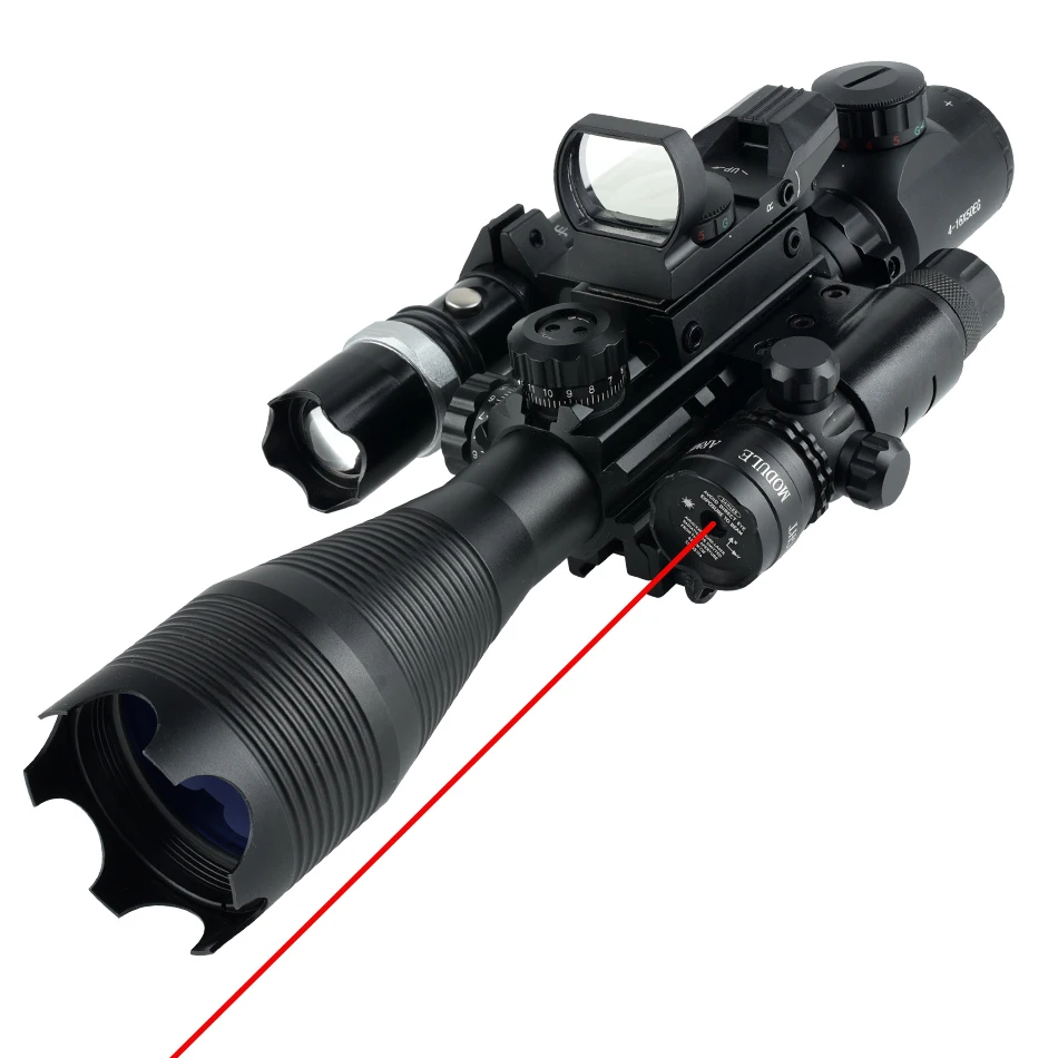 Syqt 4-16x50eg Optics Long Range Sight Scope Hunting Outdoor Shooting ...