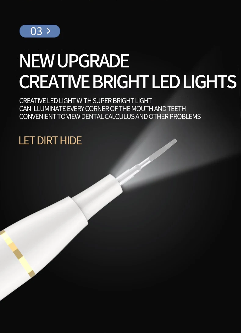 Good Price Portable High Frequency Vibration Scaler Ultrasonic Scaler ...