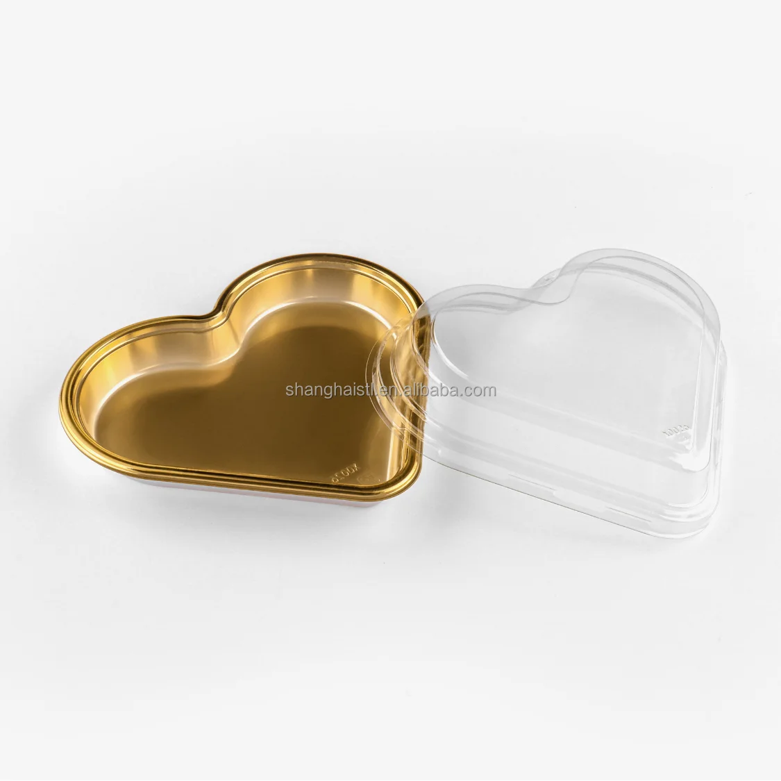 Factory Custom Disposable Plastic Food Tray Eco-friendly PET Heart ...