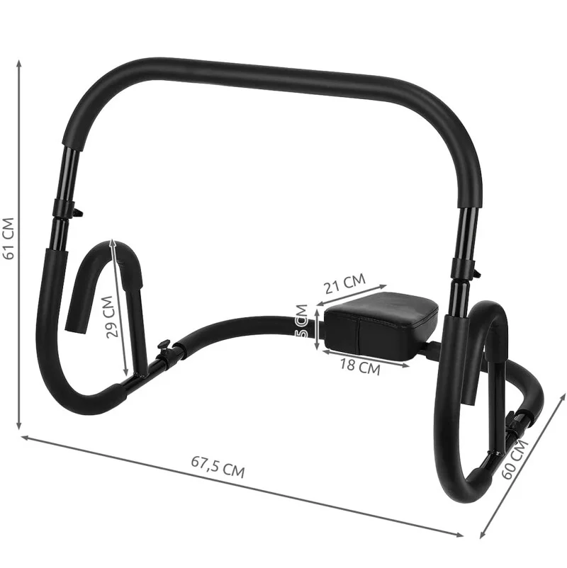 MJW MJW906 Professional Unisex Abdominal Wheel Steel Lightweight ...