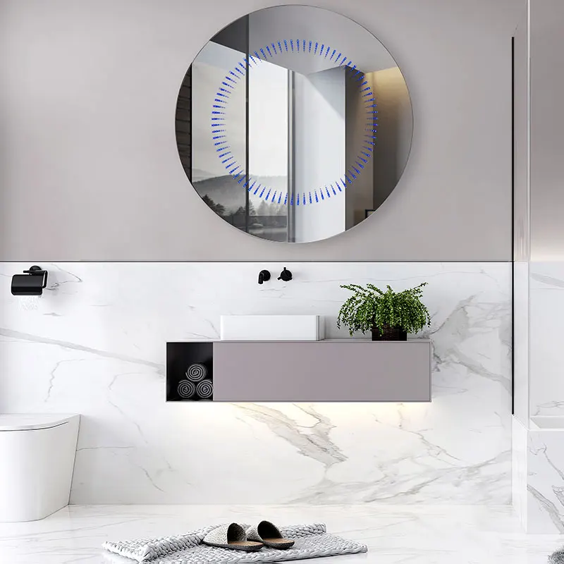 Dressing Room Touch Screen Bathroom Smart Mirror with Led Lights Around ...