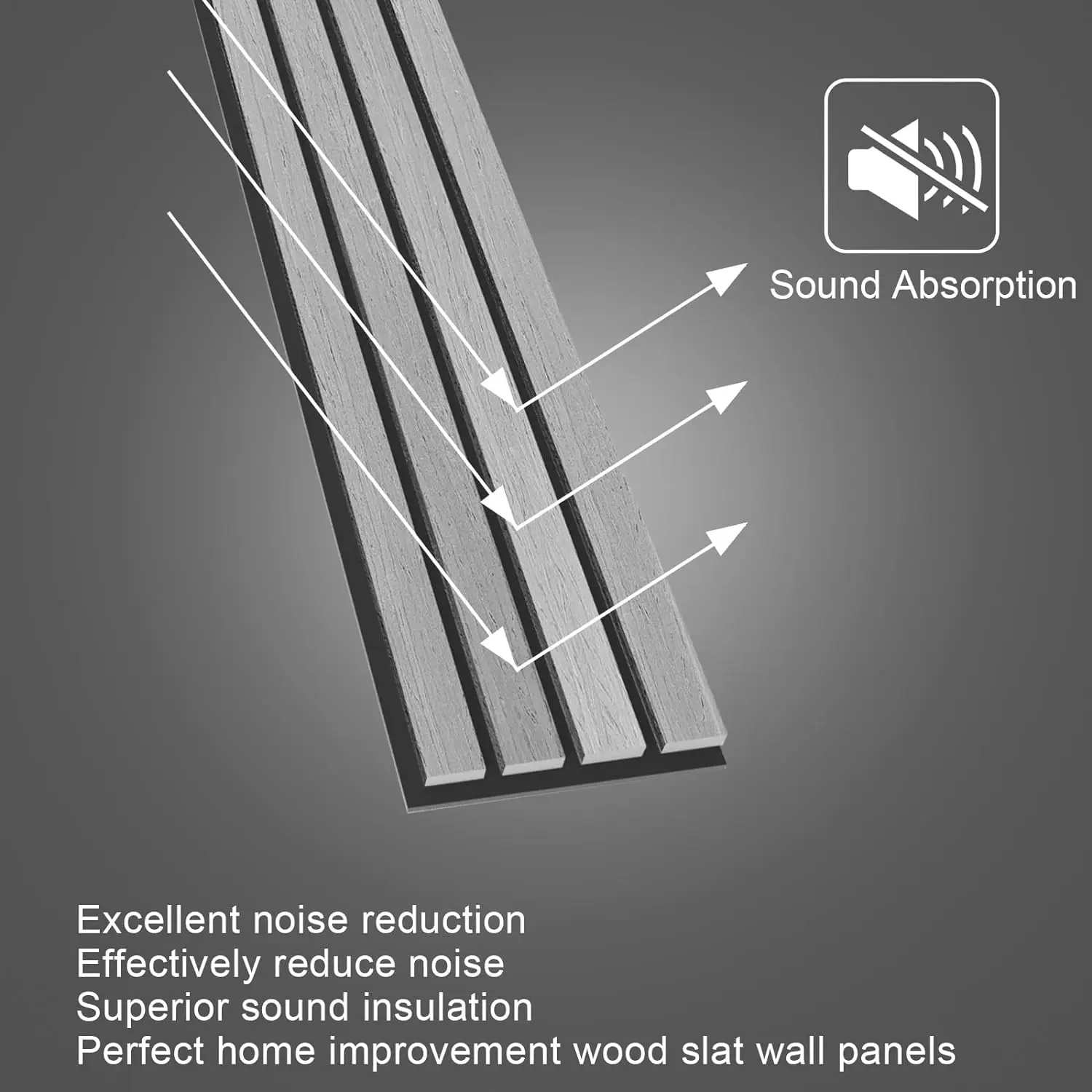 3m Acoustic Panels MDF Slat Wall Panel Sound Proofing