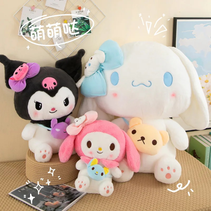 Kawaii Kuromi My Melody Cinnamoroll Plush Dolls Kuromi My Melody Cinna ...