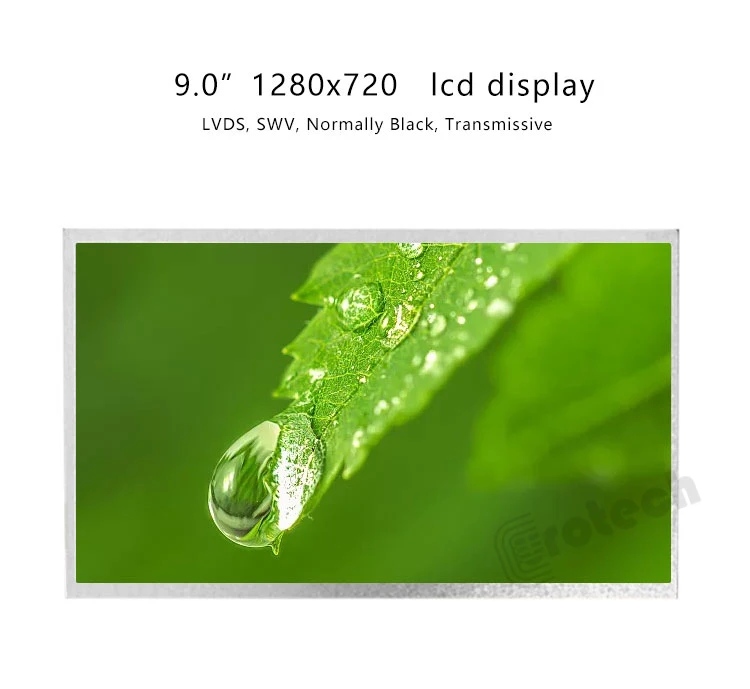 9 Inch Mitsubishi AA090TB01 IPS LCD Display - High Brightness