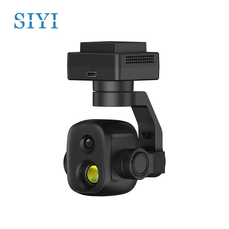 SIYI ZT6 Dual-Sensor 4K Yaw Axis 540-degree Rotation AI Enhanced Smart ...