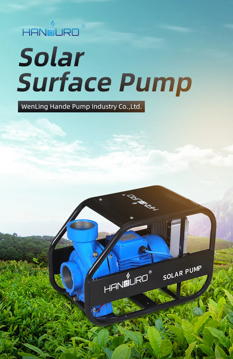 Handuro High Pressure 3HP Solar Water Pump for Irrigation