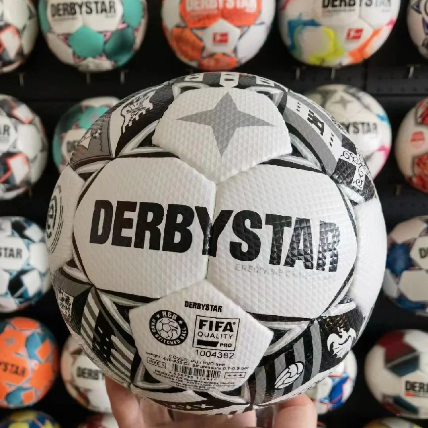 Hand Stich Soccer Ball Official Size 5 Football Ball PU Slip-resistant ...