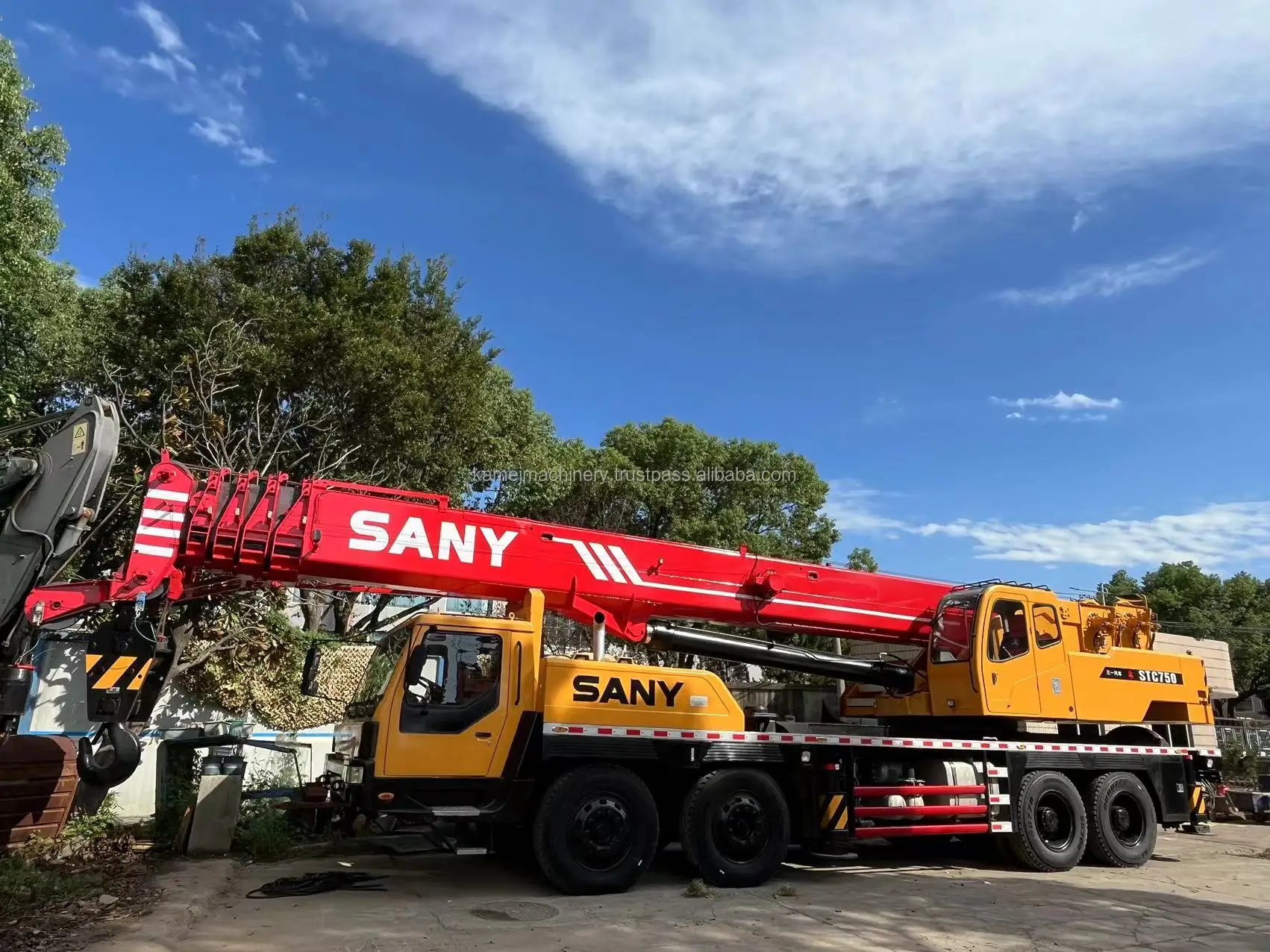 Sany 75 Ton Truck Crane - Reliable Mobile Crane Solutions