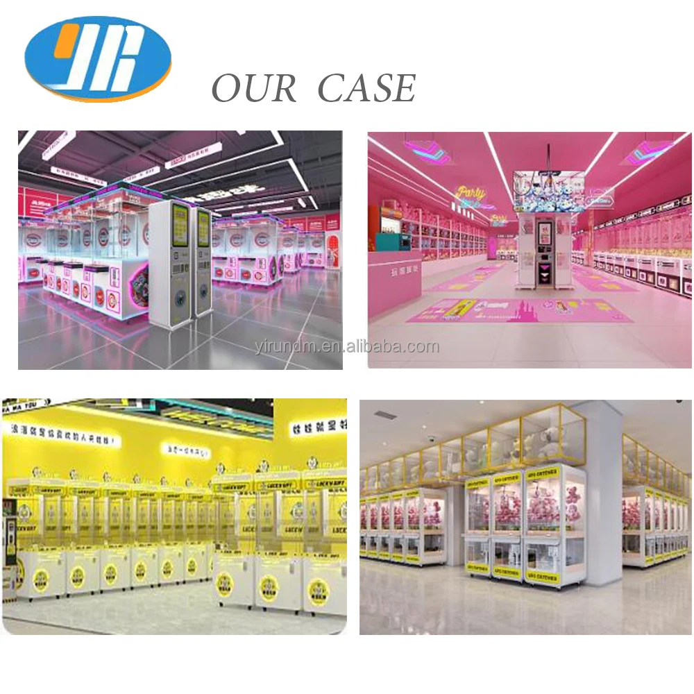Yirun Pink Date Arcade Claw Machine Prize Cutting Gift Game Machine For ...